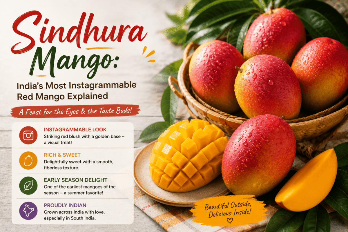 Sindhura Mango: India's Most Instagrammable Red Mango Explained